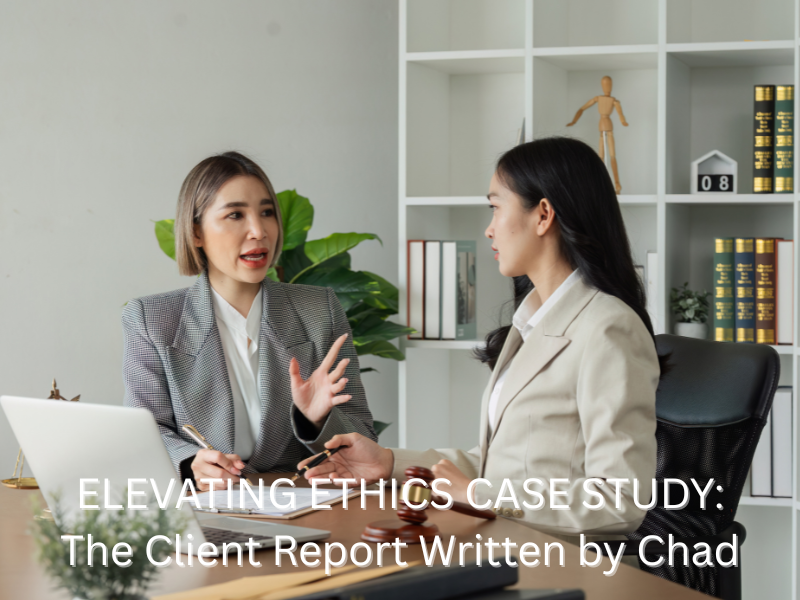 The Client Report Written by Chad - IMC USA